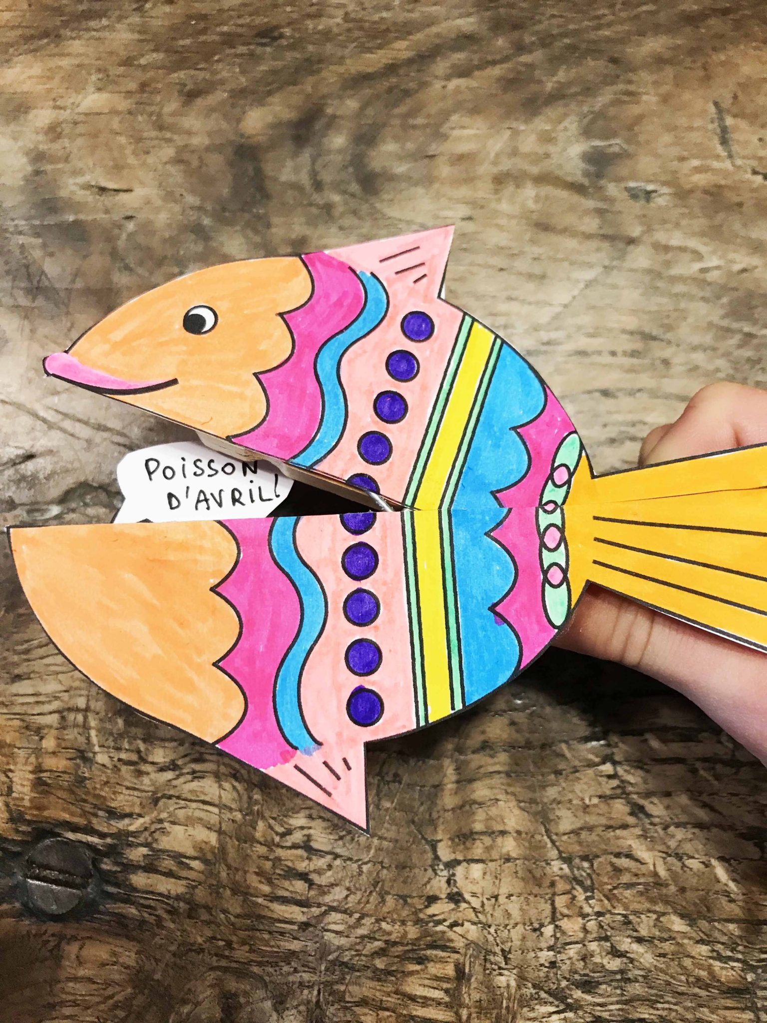 Réaliser votre poisson d’Avril – Augustine et Balthazar