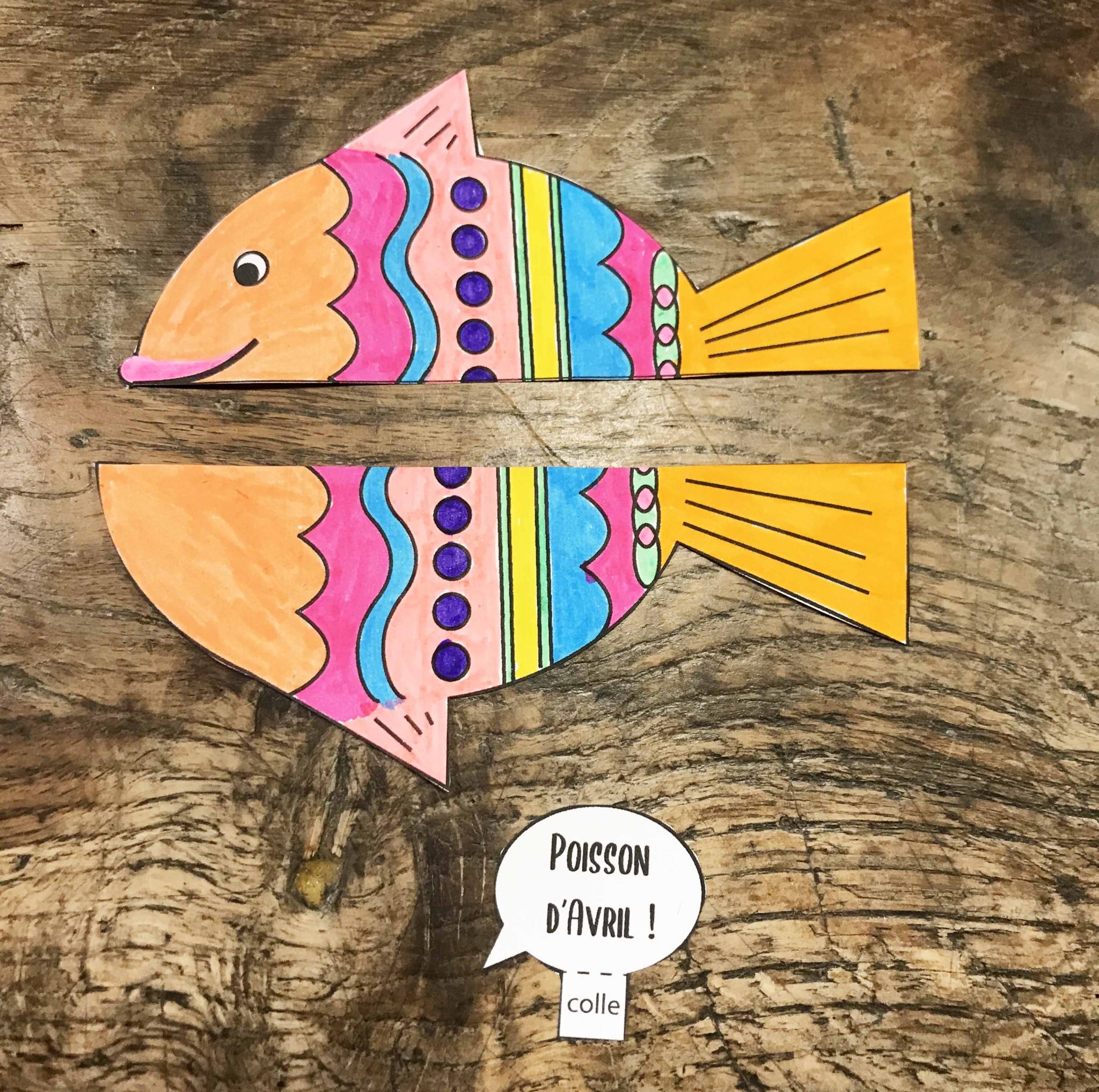 Réaliser votre poisson d’Avril – Augustine et Balthazar